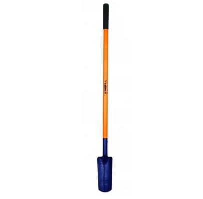 Insulated post hole spade