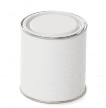 Empty Paint Tin complete with Lid 0.5ltr